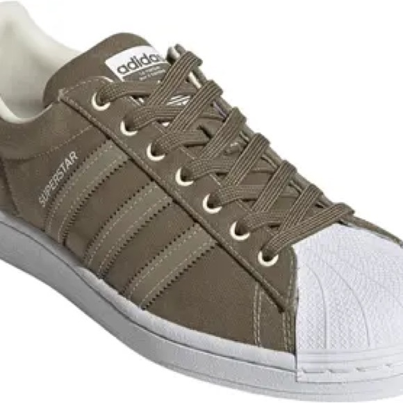 adidas | Shoes | Adidas Mens Superstar Olive Green Sneakers | Poshmark